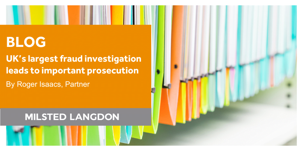 UK’s largest fraud investigation leads to important prosecution ...